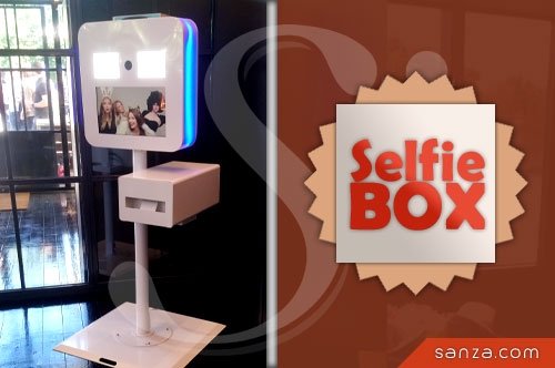 Selfie Box, Totem Photo | SANZA, Animation Evénementielle